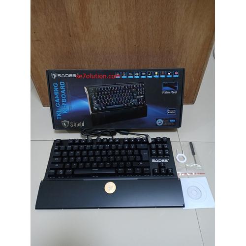 Jual Sades Shield Gaming Keyboard TKL Mechanical RGB - Kota Surabaya ...