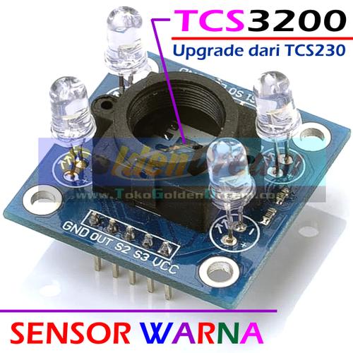 Jual Sensor Warna TCS3200 Color Sensing Module Arduino Upgrade TCS230 ...