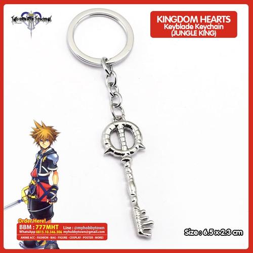 Jual Gantungan Kunci Anime Game Kingdom Hearts : Keyblade Jungle King ...