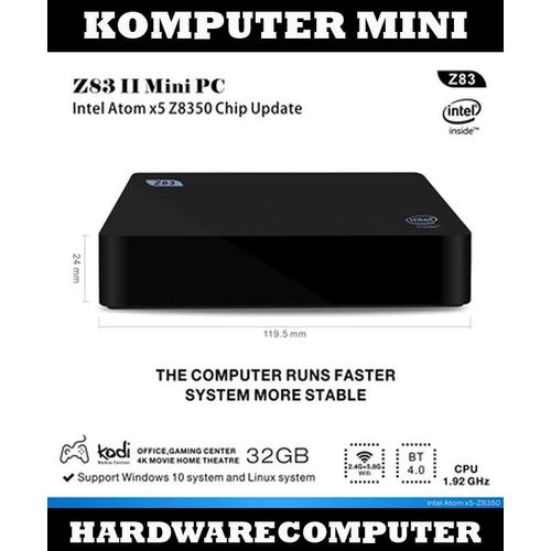 Jual KOMPUTER / PC MINI Z83 II Intel Atom x5-Z8350 2GB RAM 32GB ROM ...