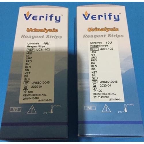 Jual Strip urine verify 10 parameter - Jakarta Selatan - Distributor ...