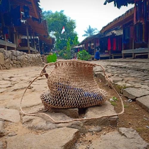 Jual Tas koja etnik khas suku Baduy - Beige - Kab. Lebak ...