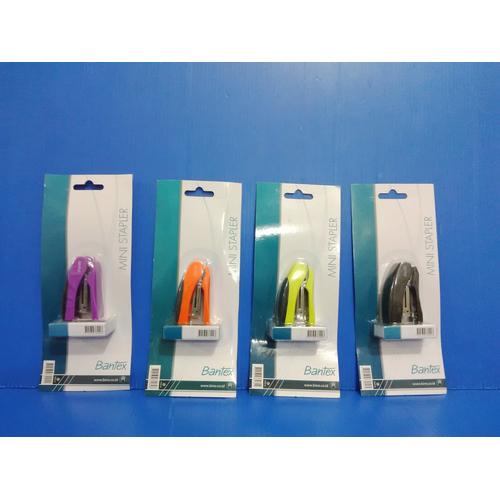 Jual Stapler Bantex Mini HD-10 + Refil/stapler kecil/staples kecil ...