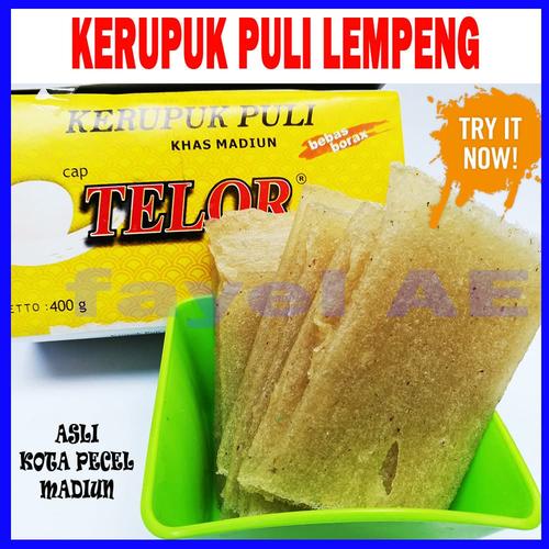 Jual Kerupuk Puli Krupuk Puli Lempeng Gendhar Telor Walet Khas Madiun ...