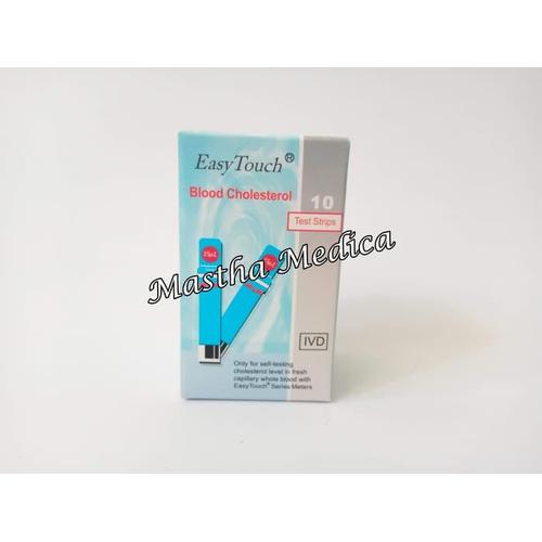 Jual Refil Isi Ulang Strip Stik Cholesterol Kolestrol Easy Touch 1 Box ...