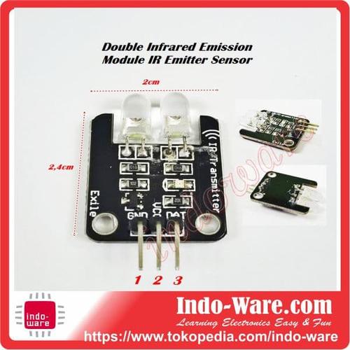 Jual Double Infrared Emission Module IR Emitter Sensor - Kota Semarang ...