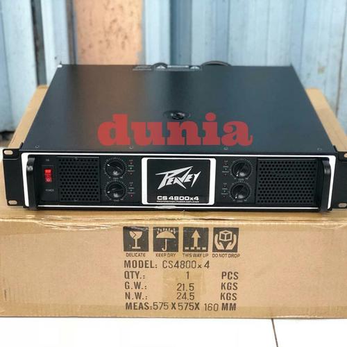 Jual Power Peavey PV 4800 4 Channel - Amplifier Peavey CS4800 - Jakarta ...