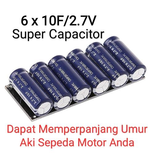 Jual 6 x 10F/2.7V - Super Capacitor Kapasitor - Kab. Tangerang ...