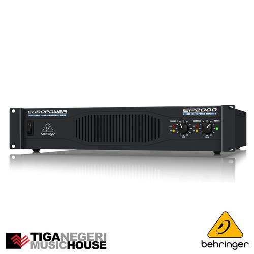 Jual Behringer Europower EP2000 Pro 2000W Stereo Power Amplifier - Kota ...