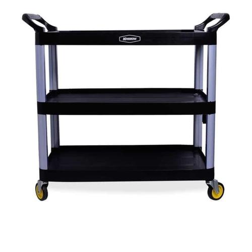 Jual THREE STEP TROLLEY BLACK KRISBOW 80X41X90CM 10037883 - Jakarta ...