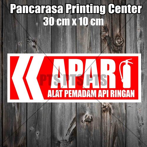 Jual Stiker Alat Pemadam Api Ringan(APAR)1 Safety Sign Warning Imo ...