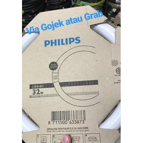 Jual TL Ring 32 Watt Philips / TL Bulat 32 W / Neon Bulat 32 W / Lampu ...