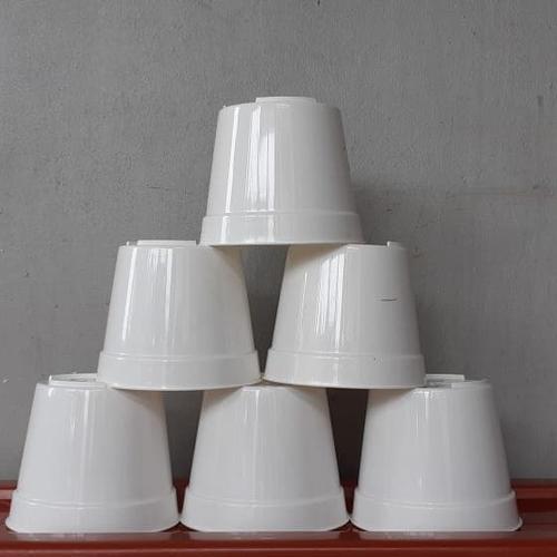 Jual pot bunga plastik PUTIH 10cm - Kota Tangerang - crystallpot ...
