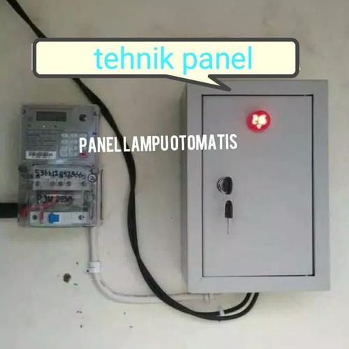 Jual panel timer otomatis lampu/panel timer lampu/panel timer theben ...