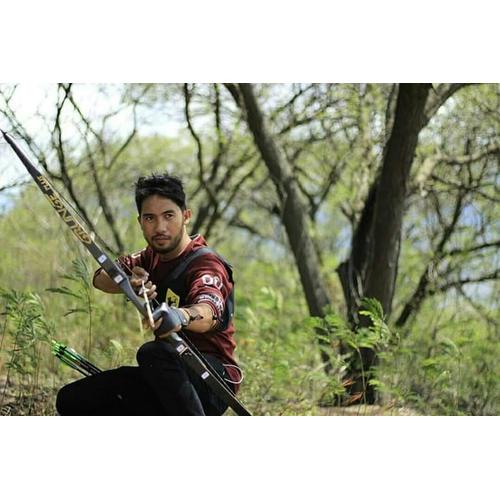 Jual Alat Memanah Laminasi Recurve Black Doff With Siyah Archery Bow ...