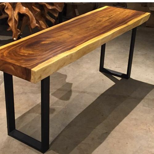 Jual Meja konsul kayu trembesi console table - Cokelat Muda - Kab ...