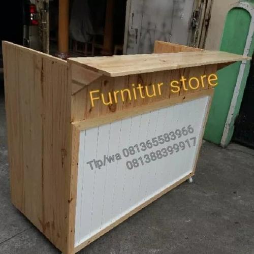 Jual Meja kasir/Meja Resepsionis/Meja Tamu/Meja Customer Service/ Meja ...