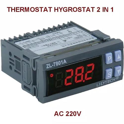 Jual Thermohygrostat Thermostat Hygrostat Temperature Humidity ...