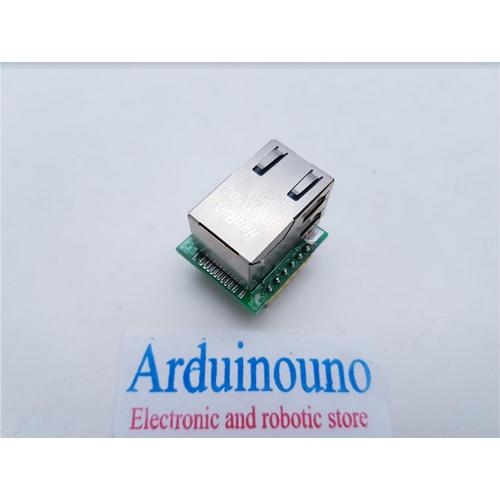 Jual Mini W5500 USR-ES1 ENC28J60 SPI to LAN Ethernet module for arduino ...