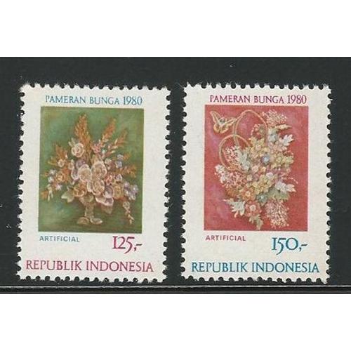 Jual Perangko/Prangko Indonesia. Seri Festival Bunga. 1980 - Jakarta ...
