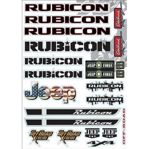 Jual Stiker/sticker decal RC Jeep Rubicon 4 - Kota Depok - Spinworks ...
