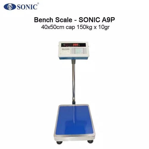 Jual Timbangan Duduk, Bench Scale Sonic A9P Cap150kg - Jakarta Barat - EDscale | Tokopedia