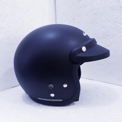 Jual Cargloss helm retro hitam doff - hitam doff, M - Kota Surabaya ...