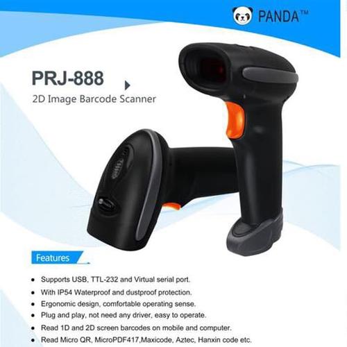 Jual BARCODE SCANNER E-FAKTUR 2D/1D PANDA PRJ-888 (QR CODE-EFAKTUR ...