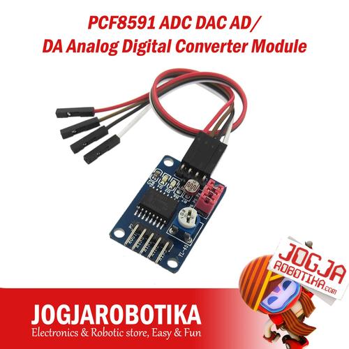 Jual PCF8591 ADC DAC AD/DA Analog Digital Converter Module - Kab ...