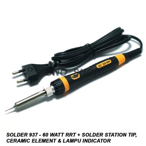 Jual Solder 60 Watt RRT + Solder Station Tip, Ceramic Element & Lampu ...