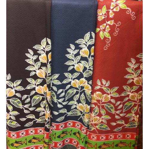 Jual Bahan Batik Dolby motif Bunga Cengkeh - Hitam - Kota Ambon - Oleh2 ...