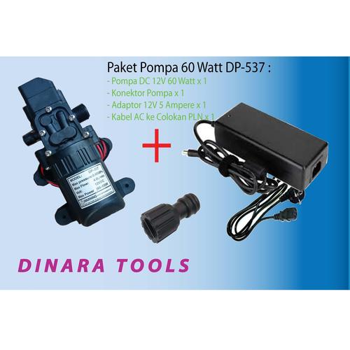 Jual Pompa DC 12V 60W 4 Lpm + Adaptor + Konektor Pompa - Kota Bekasi ...