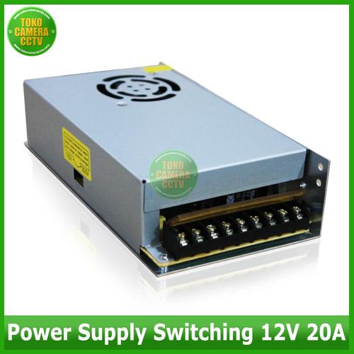 Jual Power Supply CCTV 12V 20A Jaring Kipas - Jakarta Barat - TOKO CAMERA CCTV | Tokopedia