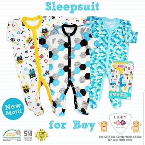 Jual libby sleep suit baby baju tidur jumper bayi boys laki-laki - Kota Malang - FITs 4 U ...