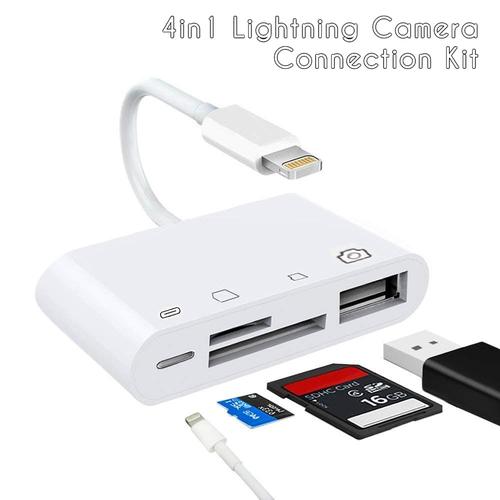 Jual 4 in 1 Lightning Camera Connection Kit Card Reader - Jakarta Pusat ...
