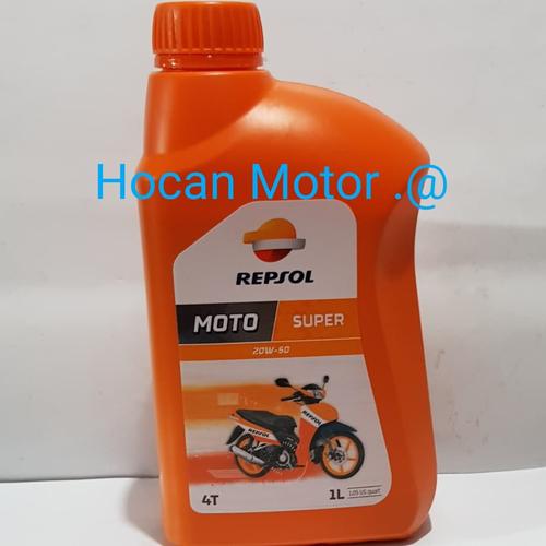 Jual OIL OLI MESIN REPSOL 1LITER 20W-50 ASLI HANYA PULAU JAWA - Jakarta ...