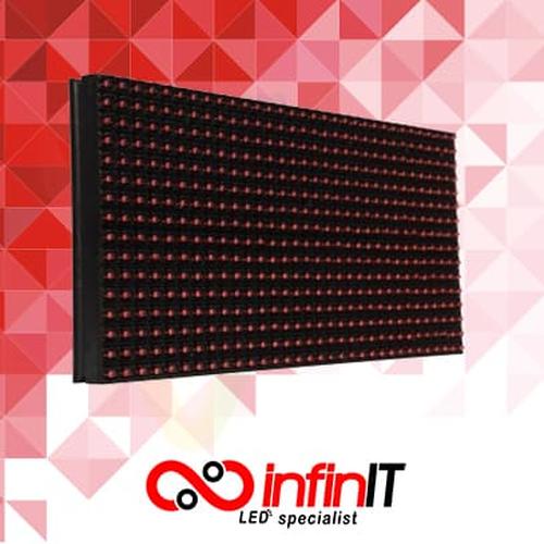 Jual GARANSI 1 TAHUN ! Modul LED Running Text Panel P10 Outdoor Merah ...