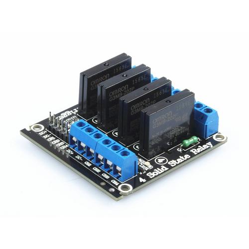 Jual 4 Channel SSR Module OMRON Solid State Relay 5V DC Arduino ...