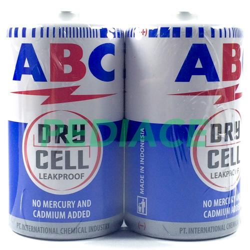 Jual Baterai Battery Batre Batere ABC Dry Cell Size D Ukuran Besar 1.5V ...