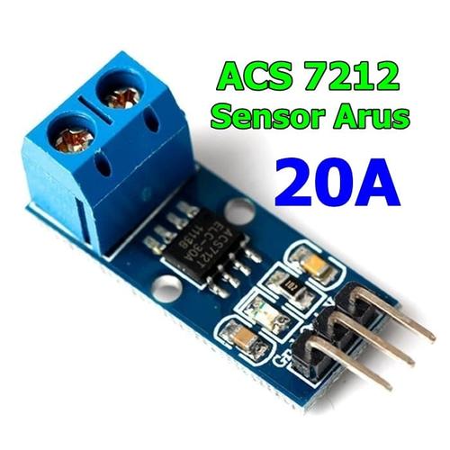 Jual sensor arus ACS712 range 20A module current sensor module - Kota ...