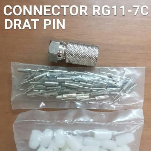 Jual Konektor RG11 / 7C Drat Pin Connector RG11 - Kota Medan - Bintang ...