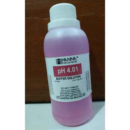 Jual Hanna Buffer Solution pH 4 - HI7004 Kemasan 250 ml - Jakarta Pusat ...