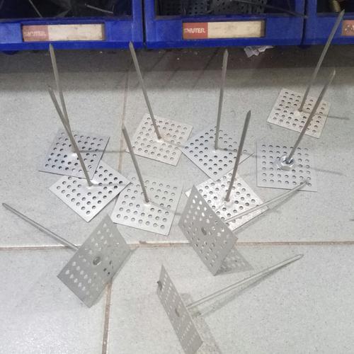 Jual Perforated Stick Pin 2-1/2" x 2" x 2" Spindel Pin Base Insulation ...