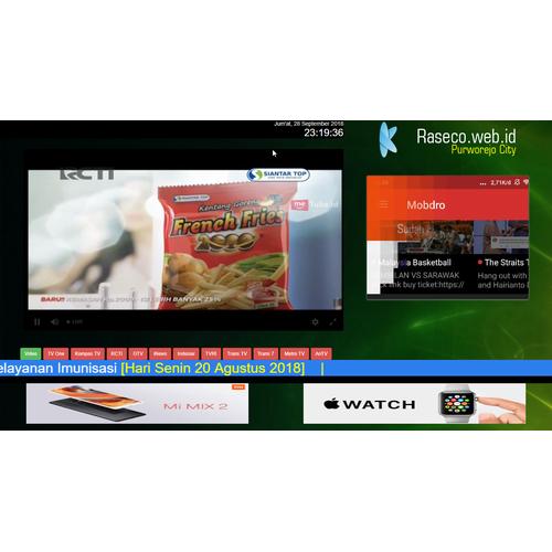 Jual Custom Display Informasi Plus TV Papan Informasi Software TVP ...
