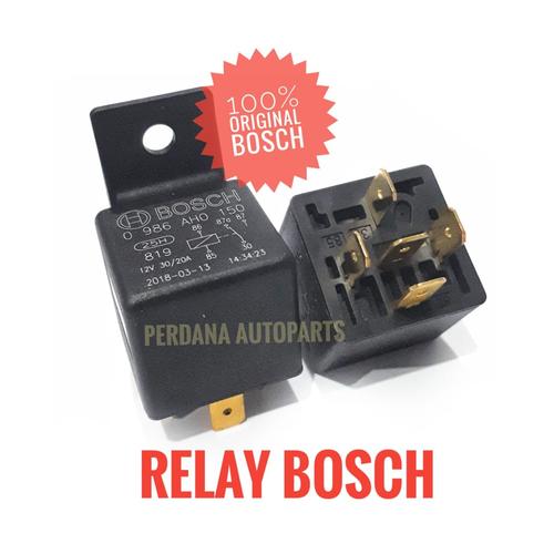 Jual Relay kaki 5 12V 30A +Pemutus - BOSCH 87A (Original) - Jakarta Barat - Perdana Autoparts ...
