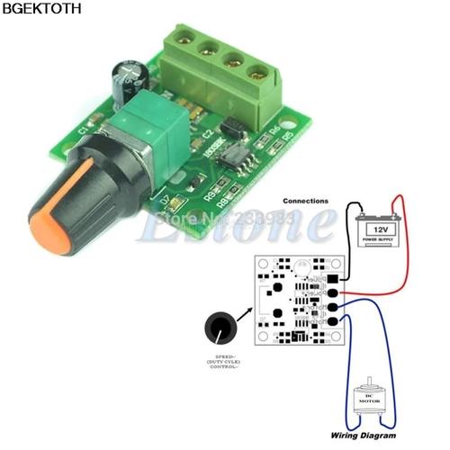 Jual Pengatur kecepatan dinamo DC 1.5-15v 2A PWM speed controller ...