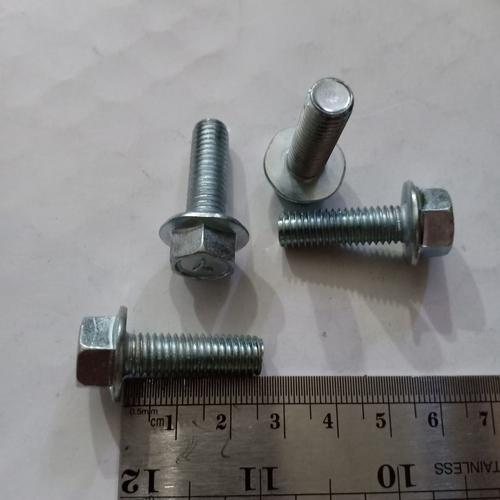 Jual Baut topi 12 8x25 putih flange bolt - Jakarta Utara - Son baut ...