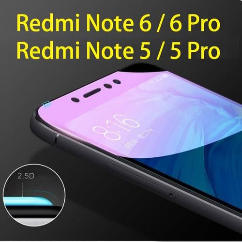 Jual Xiaomi Redmi Note 6 Pro / Redmi Note 5 Pro - Anti Blue Tempered ...