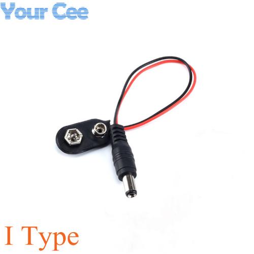 Jual 9v BATTERY baterai CLIP klip SNAP adapter with jack DC FOR ARDUINO ...