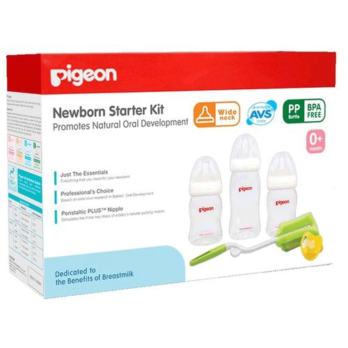 Jual Pigeon Newborn Starter Kit With Botol PP Wide Neck - dus or buble ...